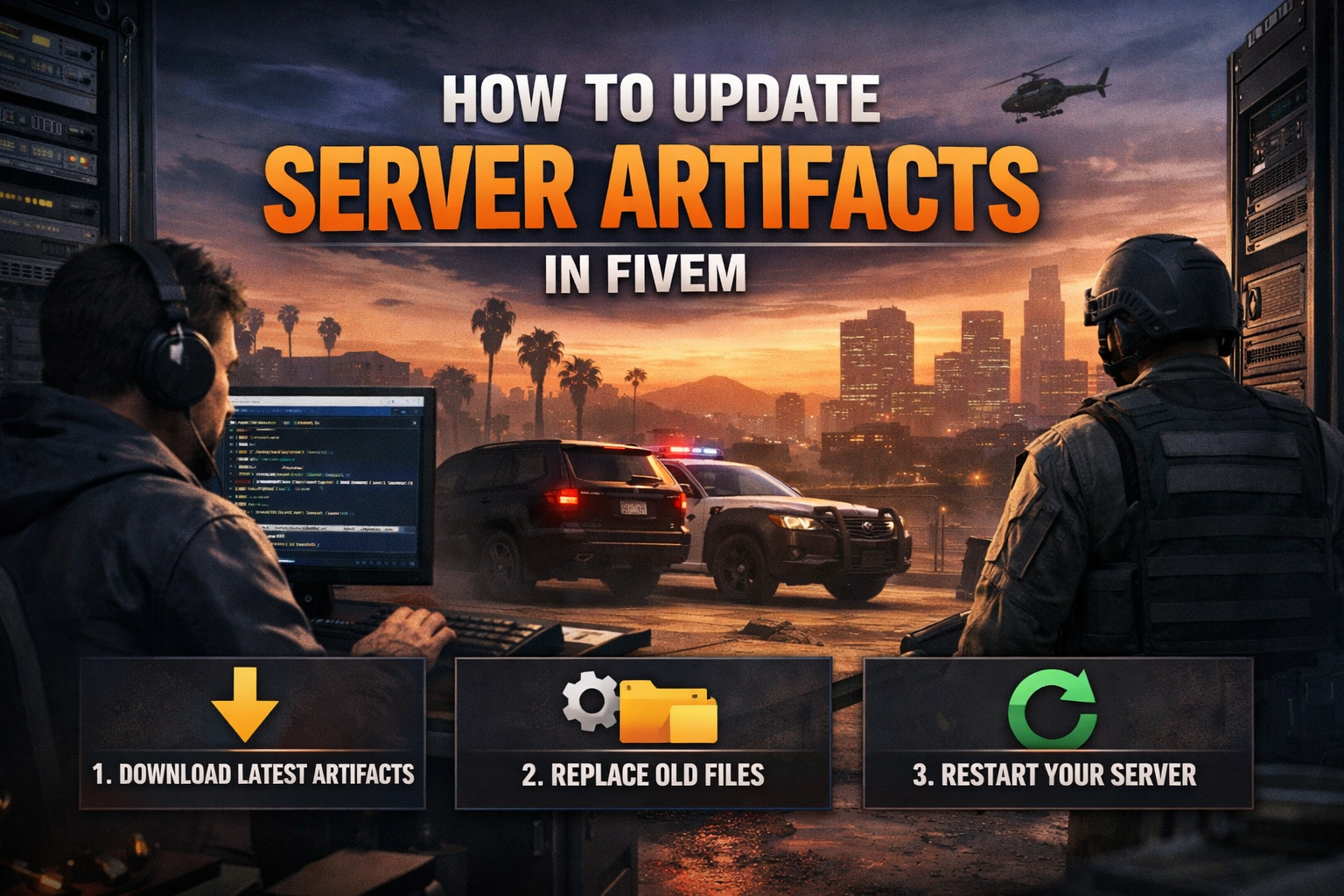 How to Update Server Artifacts in FiveM