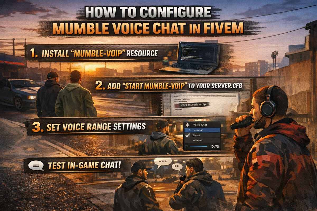 How to Configure Mumble Voice Chat in FiveM